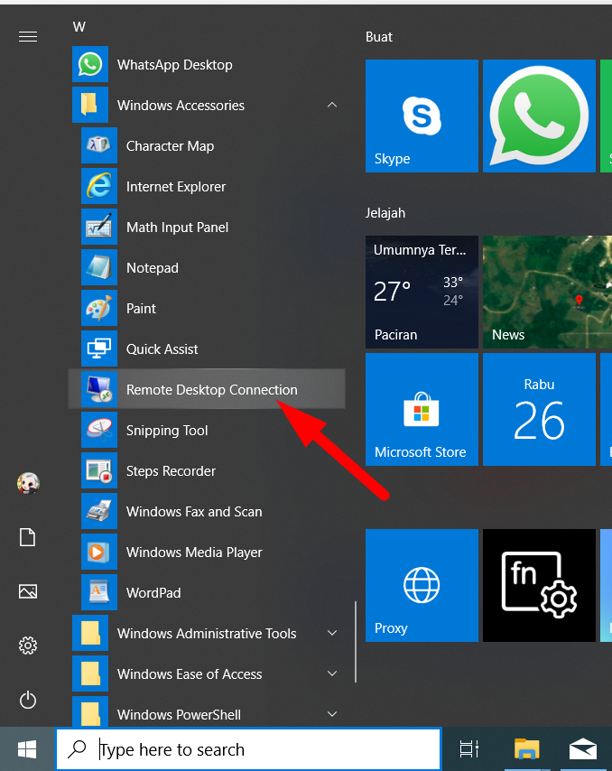 Cara Login ke Remote Desktop VPS Windows